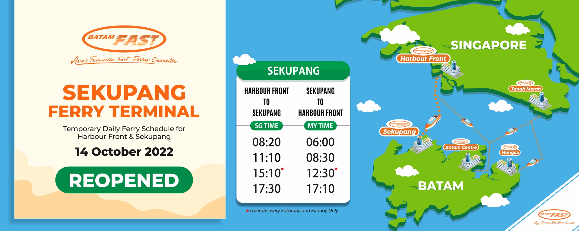 Singapore Batam Ferry Schedule - BATAMFAST.COM
